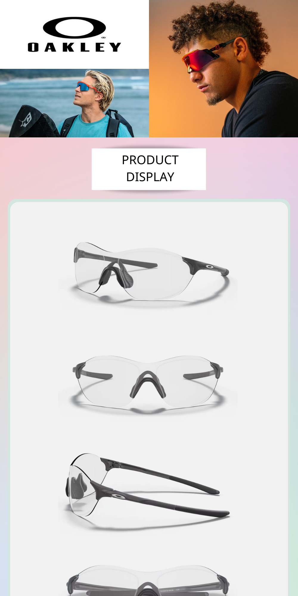 OAKLEY｜OO9410-06 Evzero Swift 運動變色太陽眼鏡 【葛洛麗雅眼鏡】 | 蝦皮購物