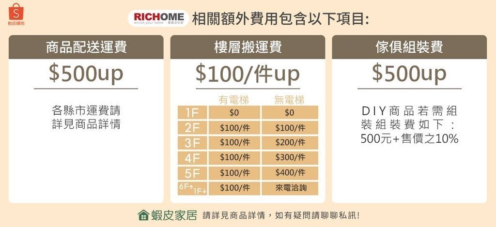 RICHOME 工業風五層大衣櫥 開放式衣架 開放式衣櫥 層架 衣櫥 衣櫃 置物架 WA210 | 蝦皮購物