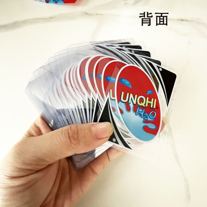 新品~水晶牌家庭聚會遊戲牌撲剋牌UNQHI吾諾團建出遊卡牌網紅遊戲防水 | 蝦皮購物