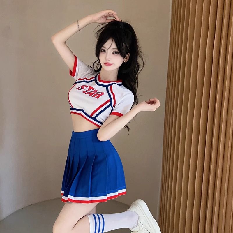【YOYO生活城】韓國女團舞臺裝啦啦操演出學生團體運動會拉拉隊爵士舞蹈錶演服裝 | 蝦皮購物
