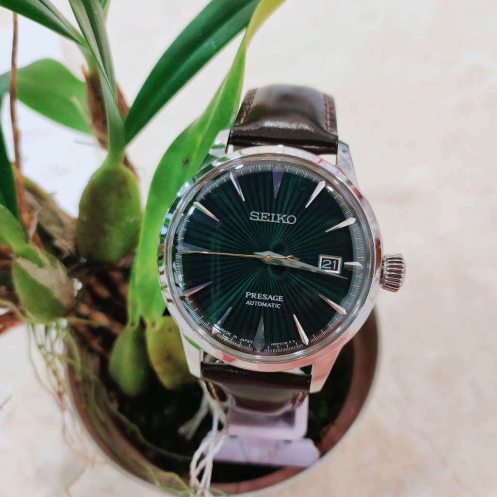 SEIKO 精工Presage調酒師系列機械錶《雞尾酒時間》(SRPD37J1) SK010 | 蝦皮購物