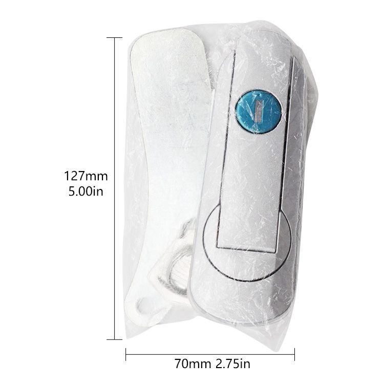 購滿199出貨 新AB403-1機械櫃門鎖 內配防滑墊片 開關控制櫃配電箱電櫃門把鎖 | 蝦皮購物