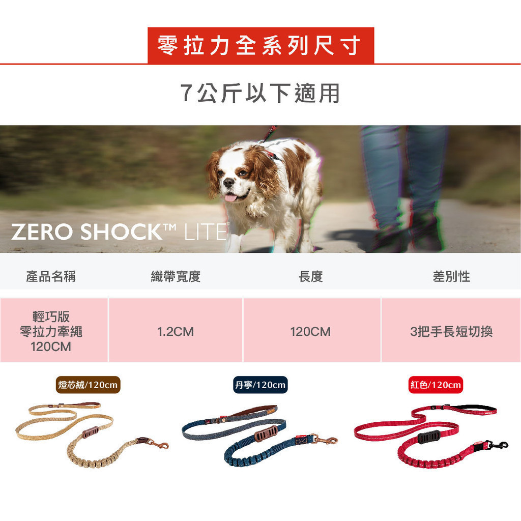 【EZYDOG】輕巧版 零拉力牽繩 48 (120CM)-丹寧 吸震不拉傷 夜間反光 快乾 抗臭 D環 露營 悠遊戶外 | 蝦皮購物