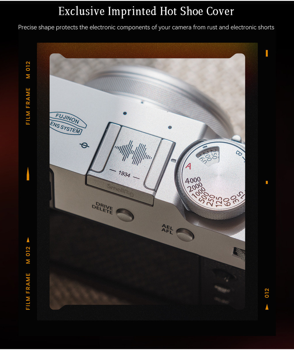 SmallRig FUJIFILM X100VI / X100V 拇指握把+快門鈕 4559黑/4566銀 現貨 鏡花園 | 蝦皮購物