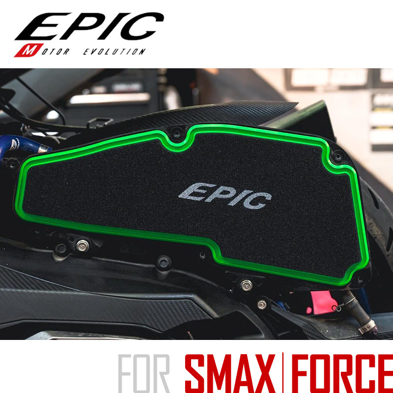 EPIC｜SMAX 高流量空濾 高流量 空濾 海綿 空氣濾清器 適用 S-MAX S妹 FORCE 1.0 | 蝦皮購物