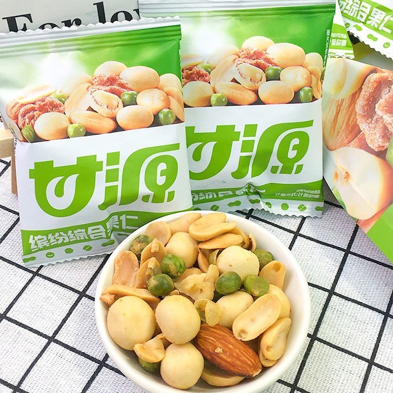 免運+臺灣出貨 甘源繽紛綜閤果仁206g堅果混閤幹果零食小喫休閒食品大禮包 零食 休閒零食 堅果 | 蝦皮購物