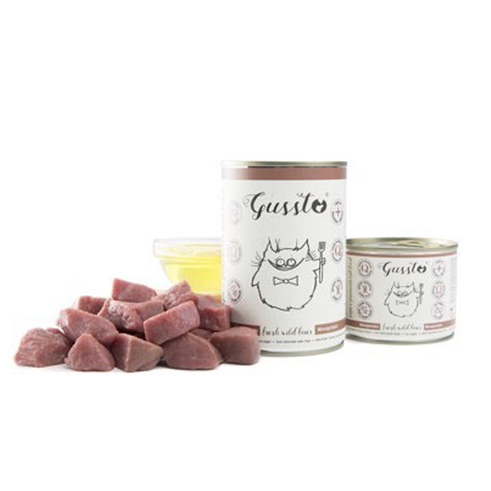 GUSSTO 惡魔喵 無穀有機主食貓罐 200g-400g【單罐】 無穀貓罐 主食貓罐 貓罐頭『WANG』 | 蝦皮購物