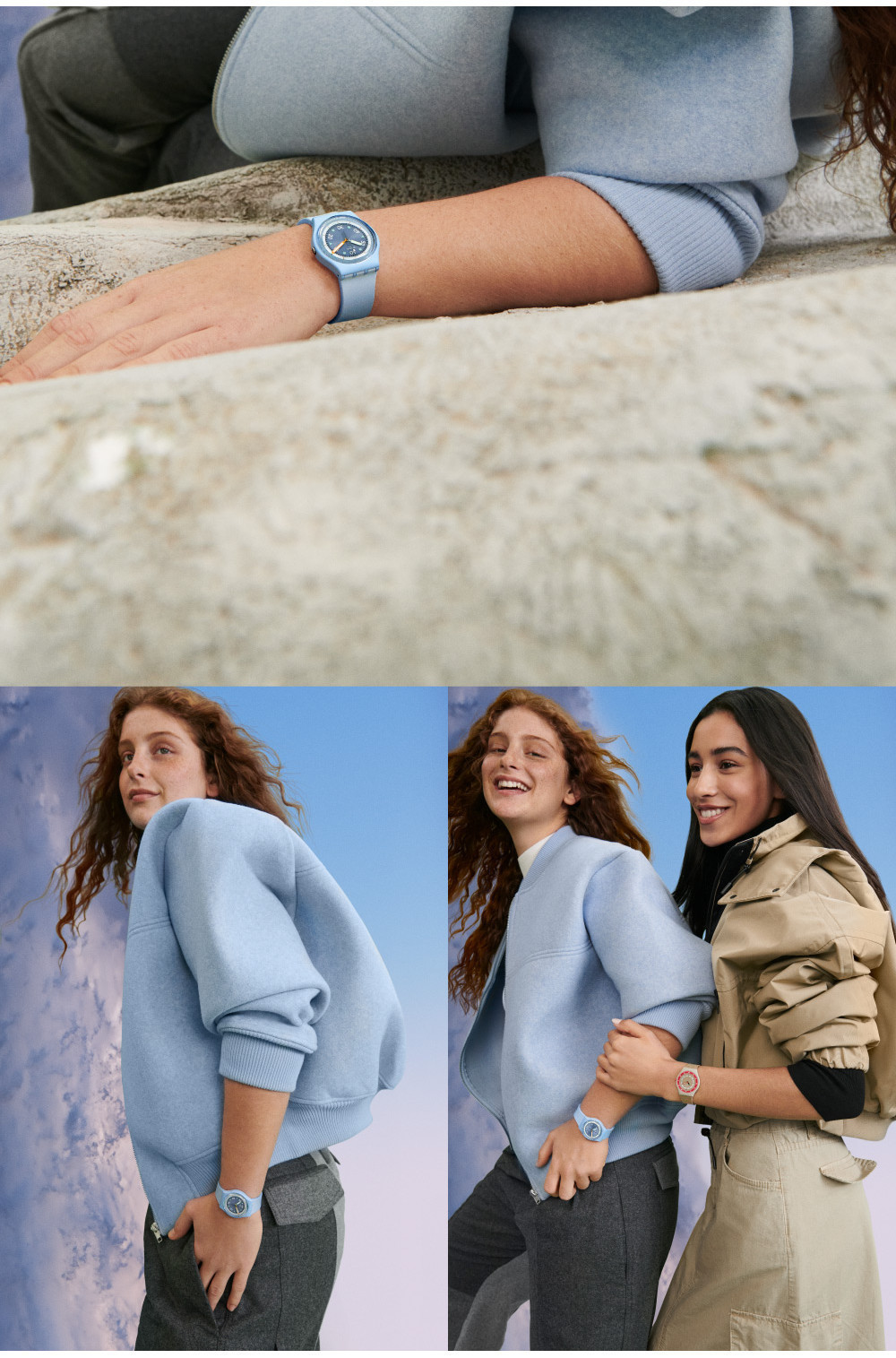 Swatch FROZEN WATERFALL 經典手錶/瑞士製造 SO31L100 (34mm)【官方旗艦店】 | 蝦皮購物