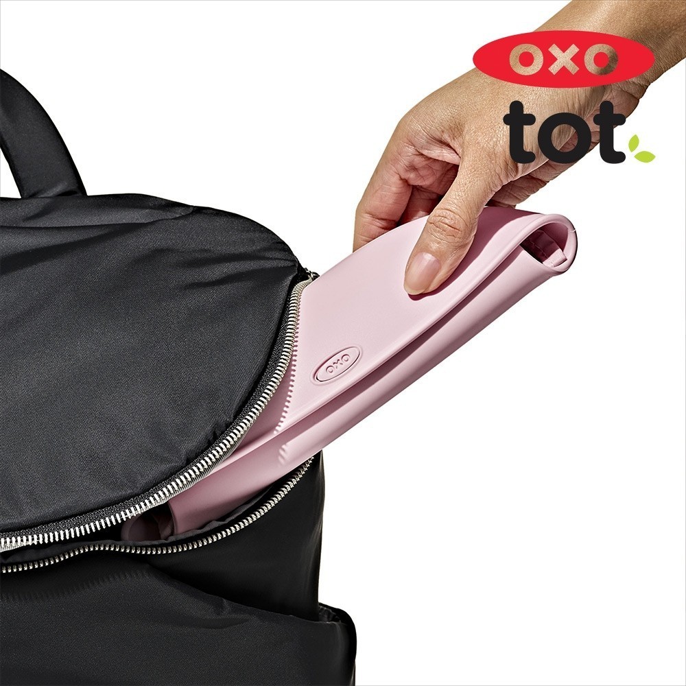 ★下單贈濕巾299加贈電池★OXO tot 隨行好棒棒圍兜-10色可選 恆隆行公司貨 新色上市 幼兒圍兜/防水圍兜/矽膠 | 蝦皮購物