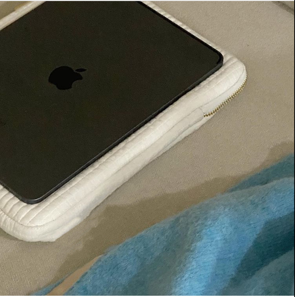 跨境韓國 ins博主款thus白色黑色筆記本電腦包ipad平闆電腦內膽包 JUEF | 蝦皮購物