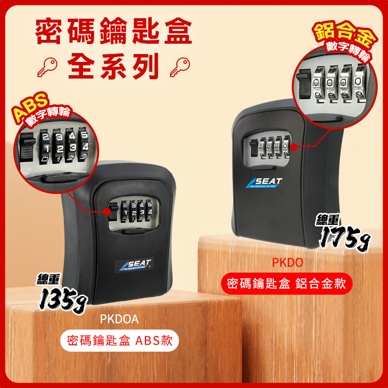 GUYSTOOL 防撬 收納盒 鑰匙箱 密碼鎖盒 MIT-PKDO 防盜鑰匙盒 收納盒 民宿飯店神器 密碼鑰匙盒 安全盒 | 蝦皮購物