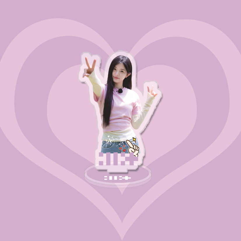 桃園出貨-ILLI 新女團 Iroha Minju Moka 亞克力雙麵立牌擺件明星週邊 | 蝦皮購物