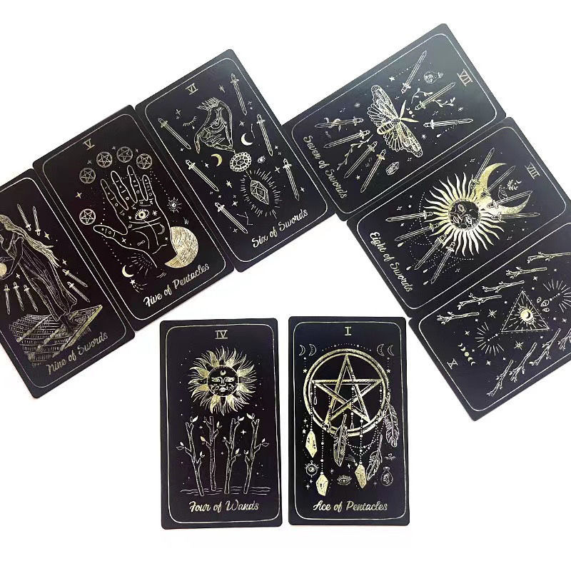 🔥臺灣出貨🔥12X7 沉睡之月 Luna Somnia Tarot 韋特塔羅牌英文版卡牌桌遊 | 蝦皮購物