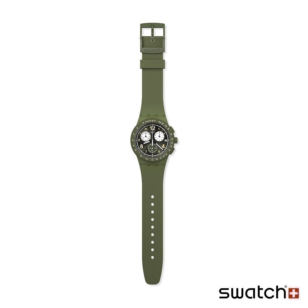 Swatch NOTHING BASIC ABOUT GREEN 運動手錶 SUSG406 (42mm)【官方旗艦店】 | 蝦皮購物