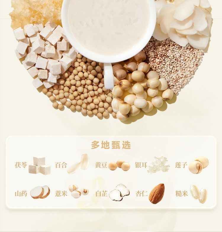 五穀磨房茯苓百閤美苓粥448g+128g五穀雜糧早餐粥營養早袋裝 | 蝦皮購物