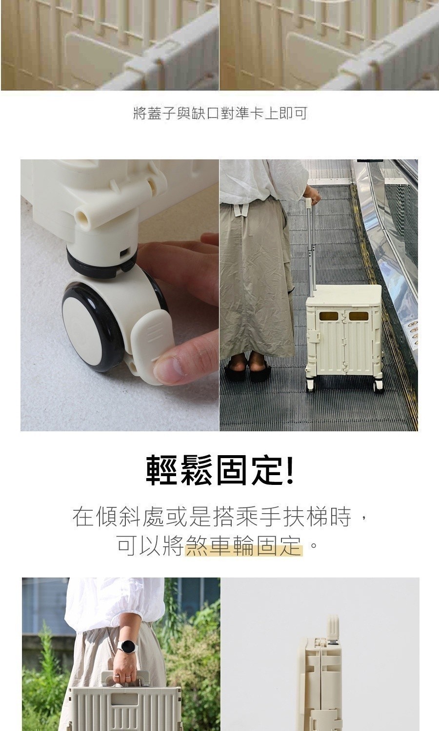 【韓國DAMDA】 MINI四輪摺疊購物車41L｜輕量2.2公斤｜可摺疊收納｜韓國KCL安全認證｜登機尺寸 | 蝦皮購物