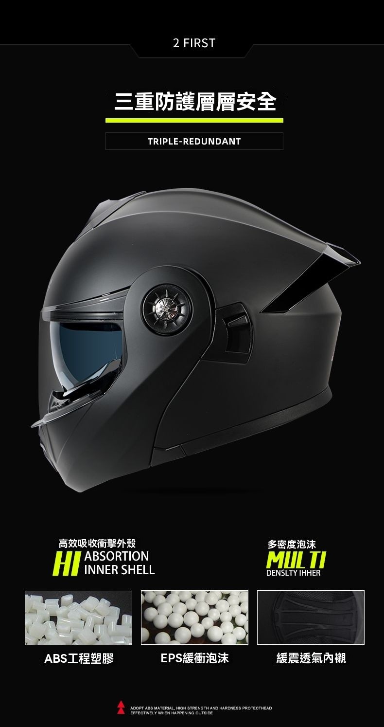 品牌:Andes HELMET 🔥 揭面盔 安全帽 機車头盔 全盔 雙鏡面安全帽揭面開關內襯可拆卸耳機曹 | 蝦皮購物