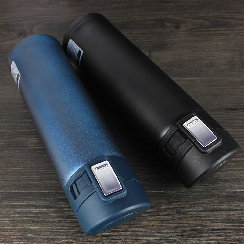 【新品推薦】彈跳蓋保溫杯高檔304不銹鋼車載水杯廣告禮品新 | 蝦皮購物