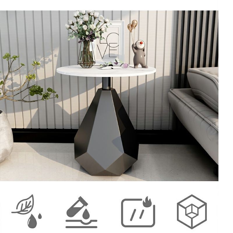 床頭櫃 收納櫃 收納架 層櫃 置物櫃 輕奢創意桌子小茶幾大理石邊幾客廳角幾沙髮邊桌陽臺小圓桌床邊櫃 B68H | 蝦皮購物