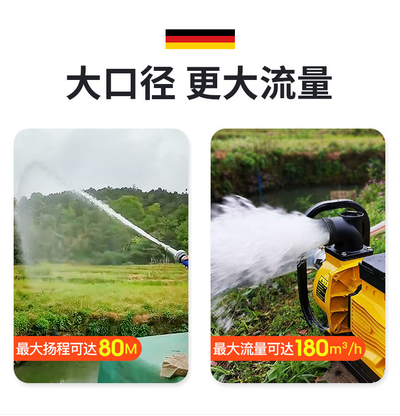 DSU大流量自吸泵CHP高揚程電泵農用灌溉高壓抽水機EWB汙水泥漿泵 RXXY | 蝦皮購物
