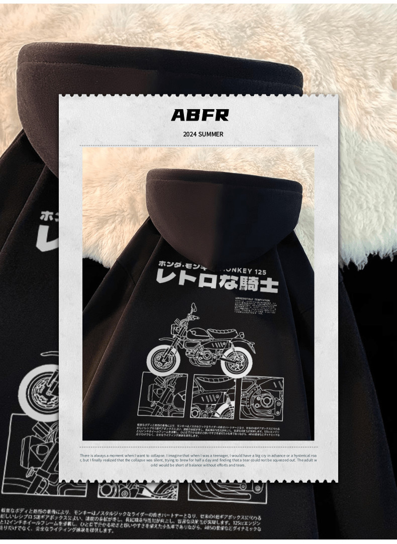 【ABFR】日系外套 秋冬外套 重磅外套 黑色外套 男生外套 外套男 連帽外套 復古外套 秋天外套 寬鬆外套 日式外套 | 蝦皮購物