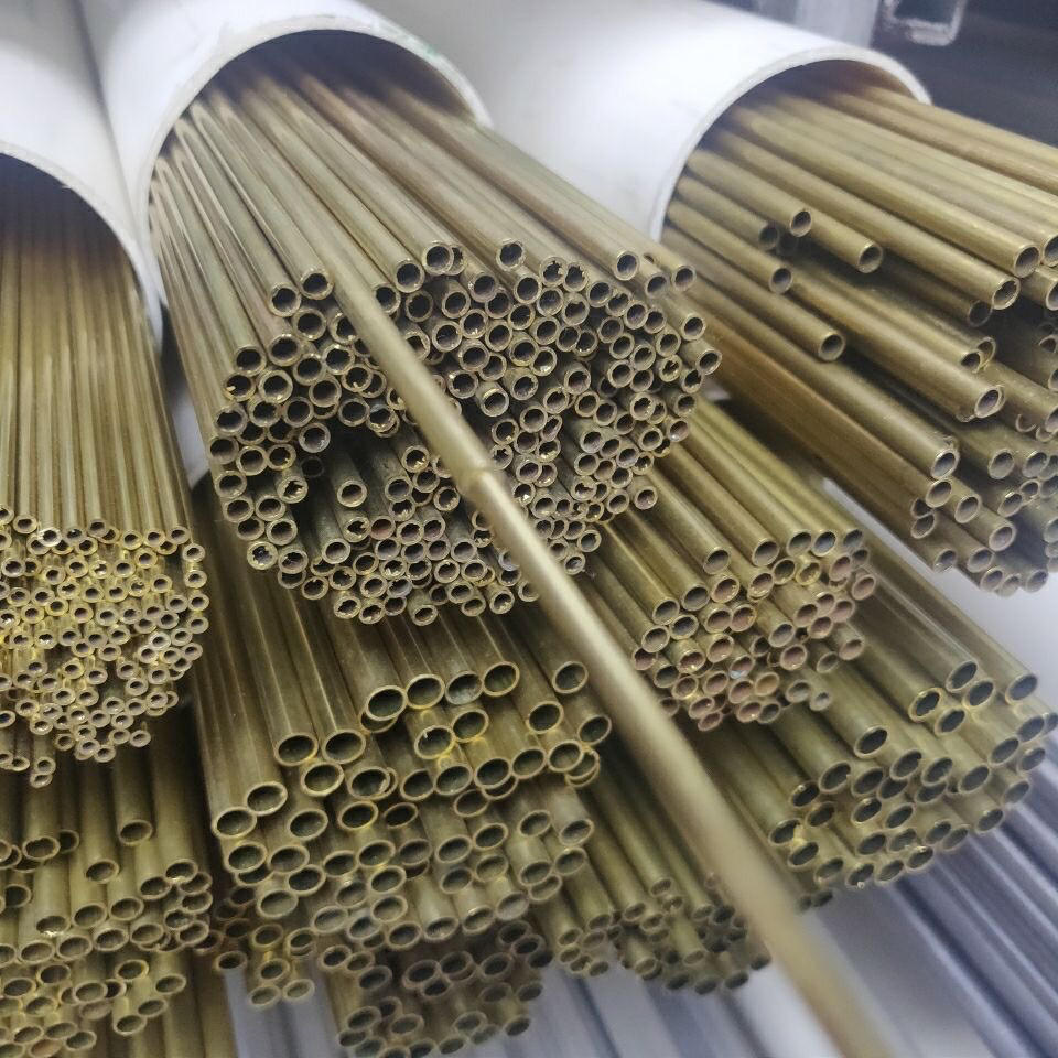 🔥桃園有貨🔥黃銅管 H65/H62空心銅管外徑2 3 4 5 6 8 10 12mm 壁厚0.5mm-10mm 配管黃銅 | 蝦皮購物