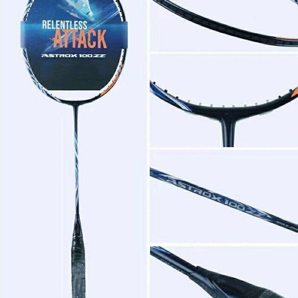 （臺灣熱銷）全新yy全碳素4U超輕羽毛球拍天斧100zz藏青色古紅色單拍進攻型 | 蝦皮購物