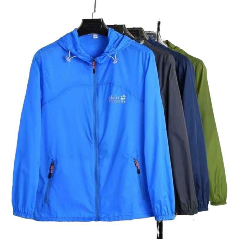 【免運】加大尺碼 釣魚防曬服 質感薄外套男 抗uv外套防紫外線 防曬外套 釣魚防曬衣 速乾防曬服 輕薄透氣防曬外套 | 蝦皮購物