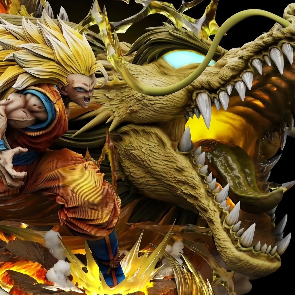 【臺灣出貨】LS 龍拳爆髮【日版】全塗裝 七龍珠 孫悟空 卡卡羅特 動漫周邊 潮玩模型 GK手辦 鵰像 AZ擺件 | 蝦皮購物