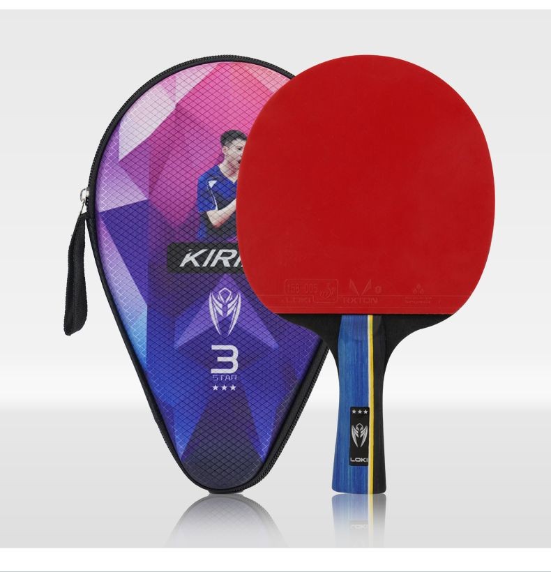 【臺灣-出貨】LOKI雷神K3乒乓球拍小學生訓練初學者兒童娛樂直拍橫拍正品 | 蝦皮購物
