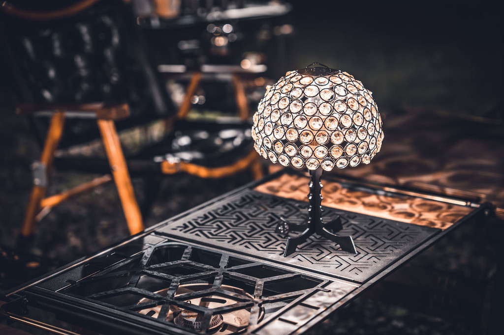 【CampingBar】日本SomAbito ZERO TABLE STAND燈支架兩片式套組 | 蝦皮購物