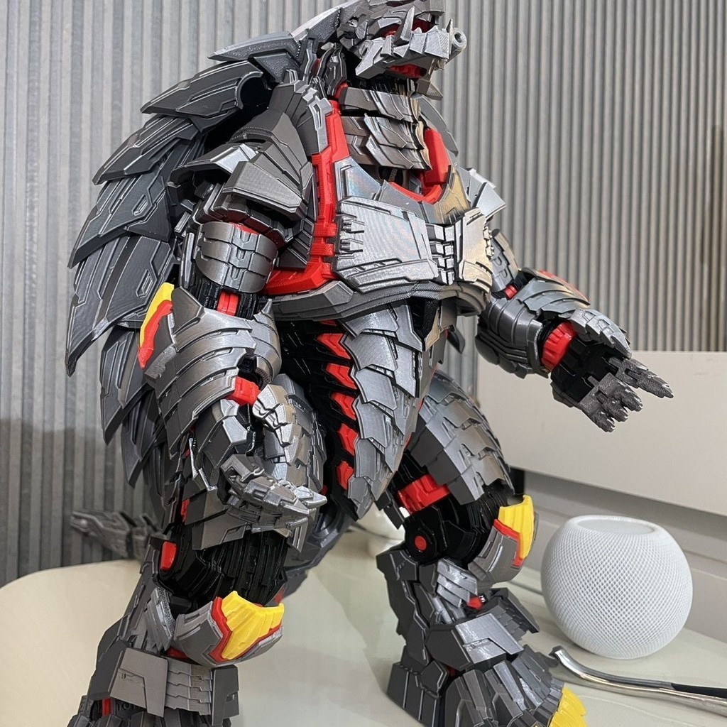 Toymakr 3D設計 鐵甲 Ironshell 機械加美拉 FDM 3D打印 拚裝模型 可動模型 可動公仔 可動人偶 | 蝦皮購物