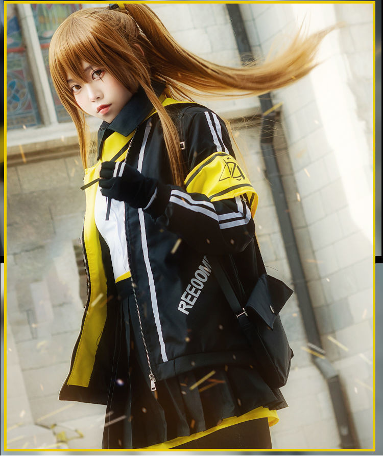 [臺灣出貨]ump45姐女裝大佬cosplay少女前線cos外套槍娘女cos動漫全套包角色扮演 cos服 錶演服 尾牙派 | 蝦皮購物