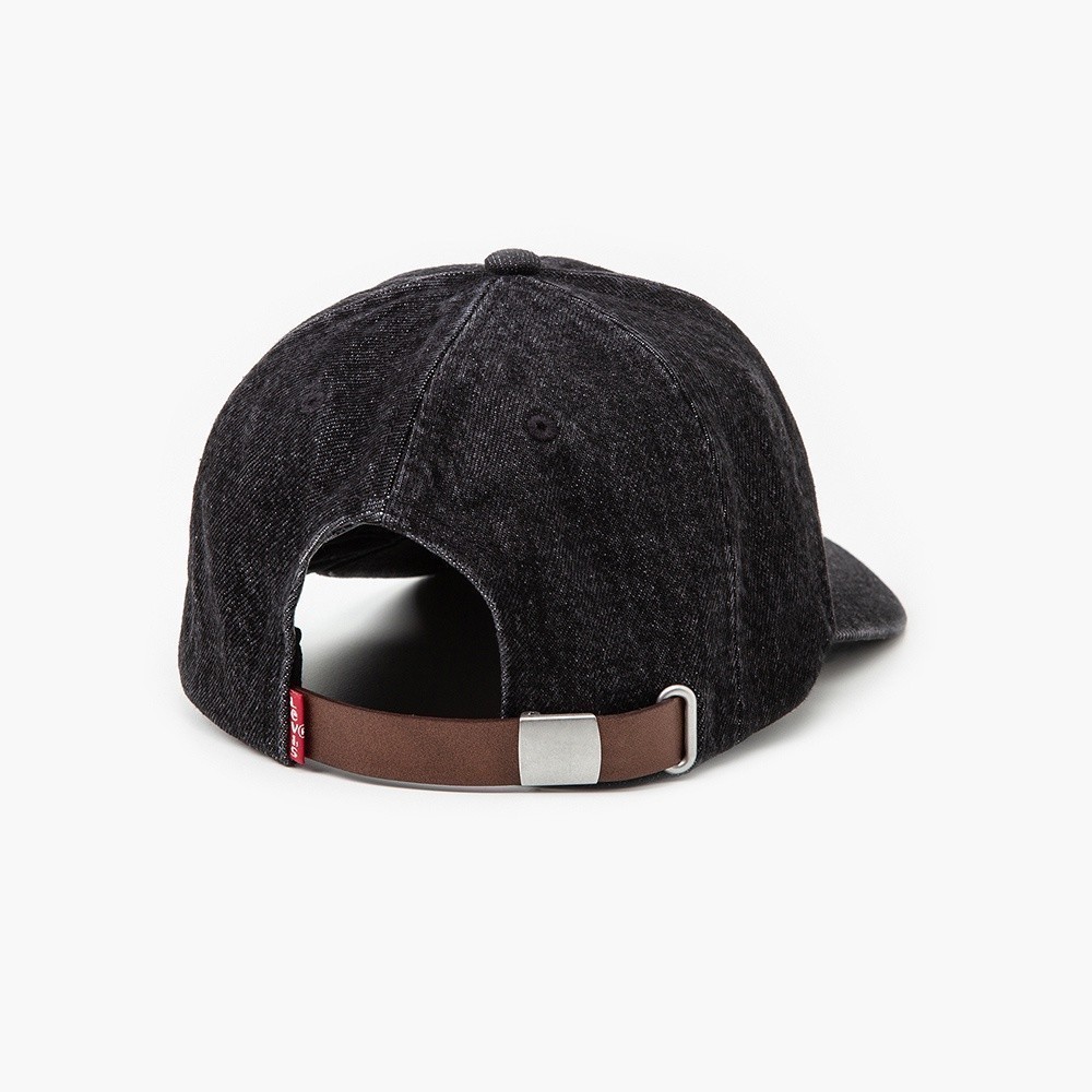 Levis 可調式皮環丹寧棒球帽 / 精工刺繡Logo / 復古黑染水洗 男女 D7589-0005 人氣新品 | 蝦皮購物