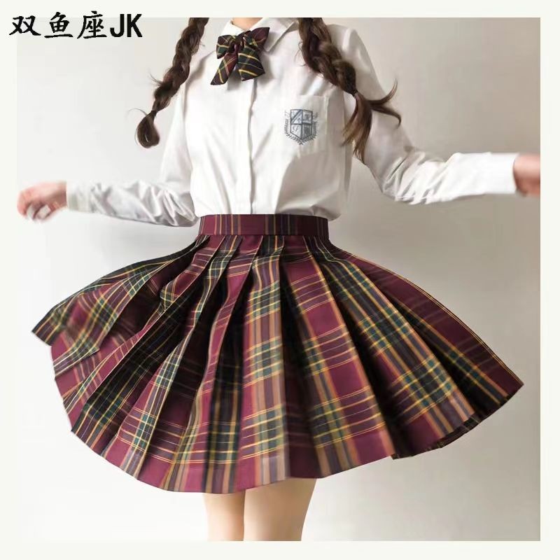 JK製服 正統JK 山楂樹 衕格jk製服 甜酷 學院風 辣妹裙長39cm 國中製服 水手服 蝴蝶結 兩件套 短裙 | 蝦皮購物