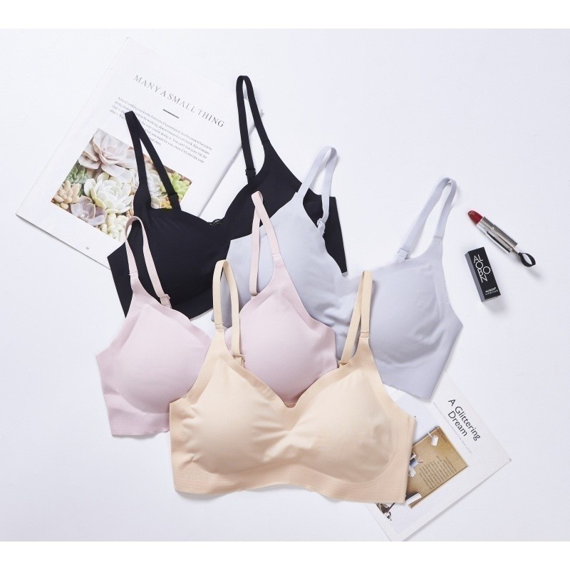 BAI白媽媽 涼感降溫BRATOP ／冰絲蕾絲無鋼圈小可愛M-L碼－現貨【346044】 | 蝦皮購物