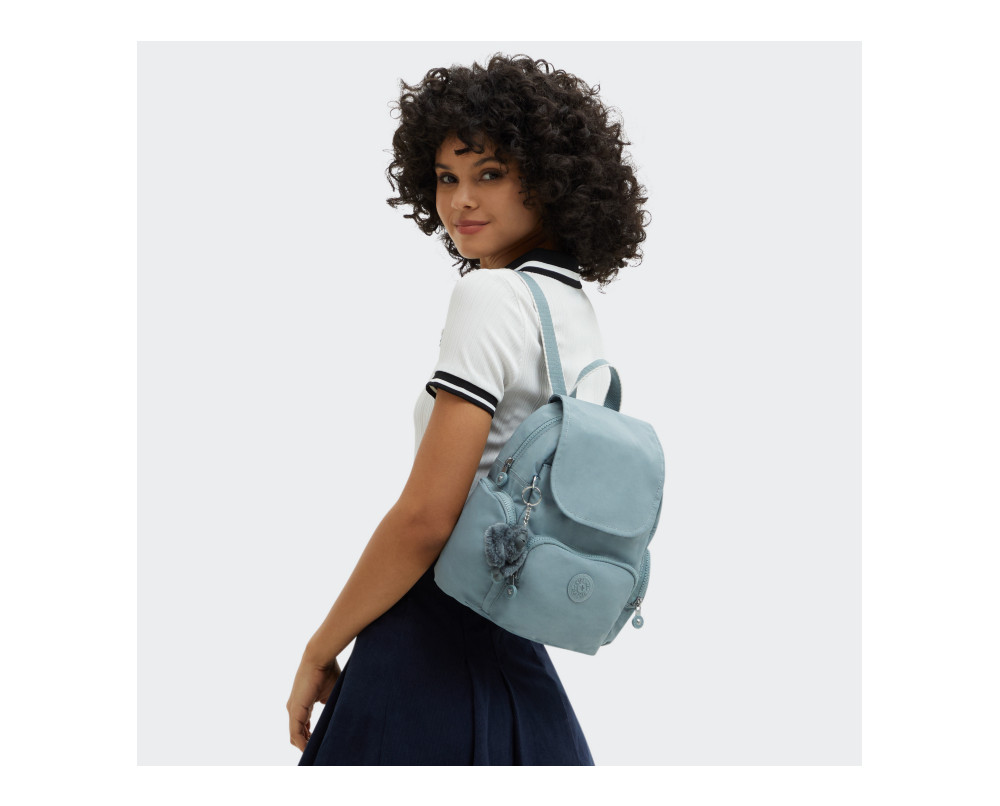 Kipling『猴子包』掀蓋拉鍊後背包-CITY ZIP MINI(多款任選)SS25L1 | 蝦皮購物