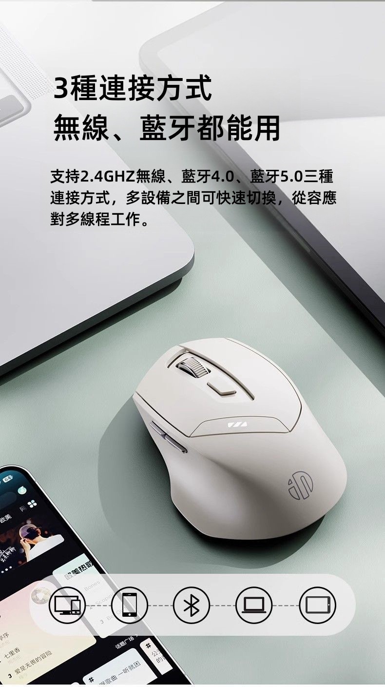 促銷 英菲克DR01 藍牙滑鼠 無線滑鼠 靜音滑鼠 type-c充電滑鼠 光學筆電滑鼠 人體工學 雙模滑鼠 筆電滑鼠 | 蝦皮購物