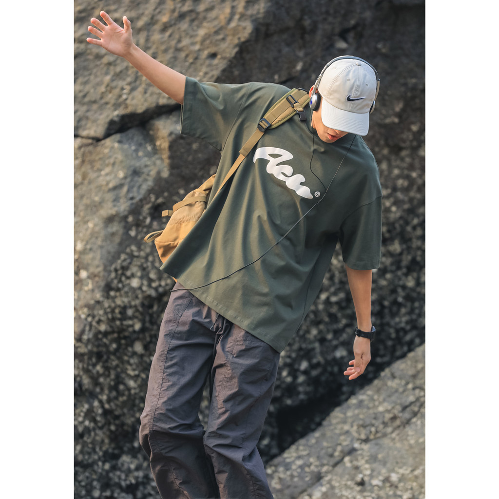 【台灣現貨】240g重磅純棉日系t恤短袖t恤男夏季ins風寬鬆短袖上衣男生衣服加大碼體恤小衆百搭oversize t恤 | 蝦皮購物