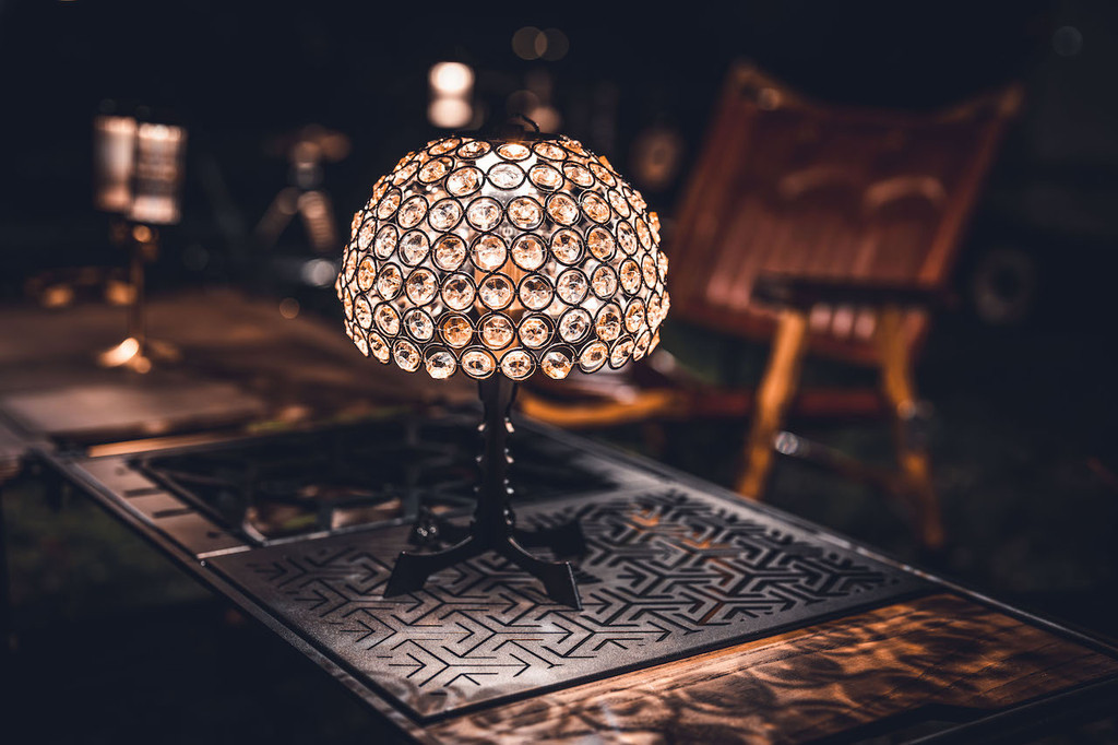 【CampingBar】日本SomAbito ZERO TABLE STAND燈支架兩片式套組 | 蝦皮購物