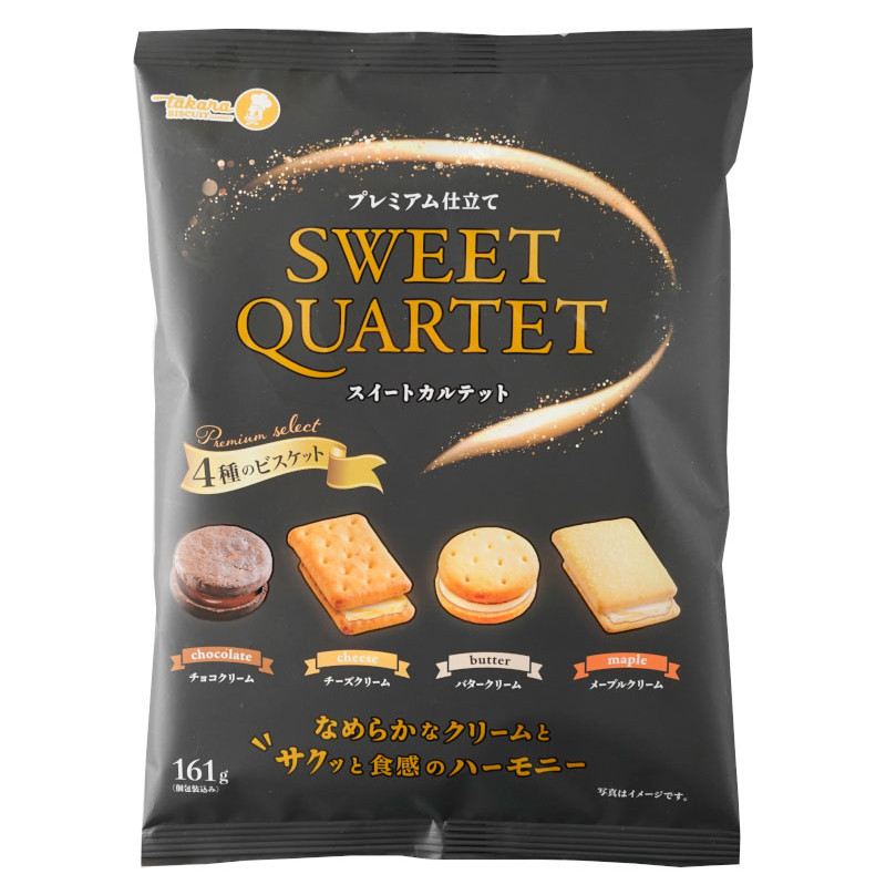 [效期2025.12]《寶製菓四口味綜合餅乾(161g) SWEET QUARTET》｜愛子森林 d1 | 蝦皮購物
