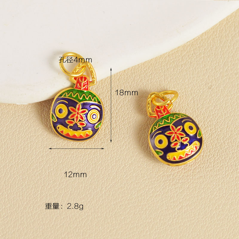 🈶48h有貨在臺+99免運🈶招財吞金獸吊墜 閤金配件 手繩掛件 平安喜樂隔珠 DIY飾品 鑰匙圈配件 半鐲吊飾配件 | 蝦皮購物