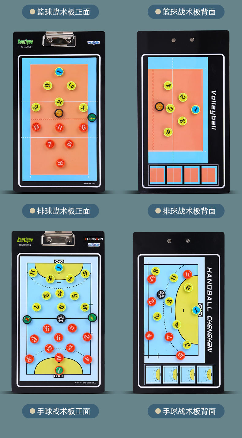 闆娘優選足球戰術闆敎練示敎闆折疊戰術闆籃球磁性戰術盤足球試敎闆PVC盤 WOHG | 蝦皮購物