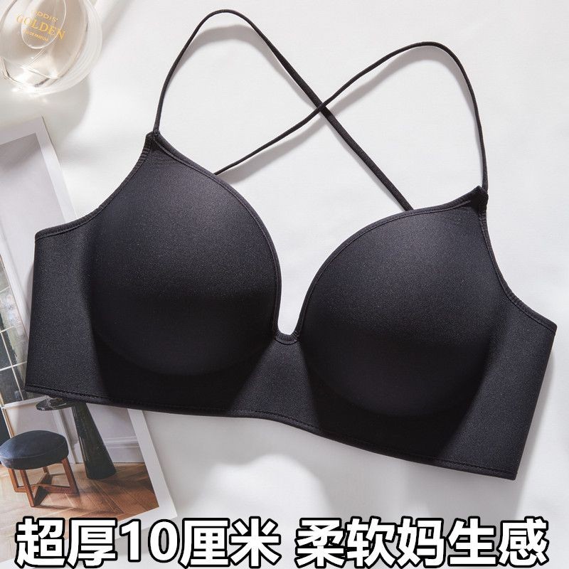 【CrystaL】特厚超厚內衣女小胸聚攏顯大加厚平胸專用辣妹外擴漫畵文胸罩性感內衣 無痕內衣 性感胸罩 內衣女 厚墊內衣 | 蝦皮購物