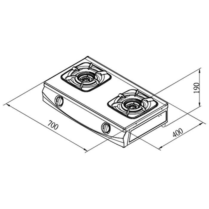莊頭北 雙環內焰爐頭不鏽鋼面板傳統台爐TG-6603(LPG 送基本安裝) 桶裝瓦斯適用 | 蝦皮購物