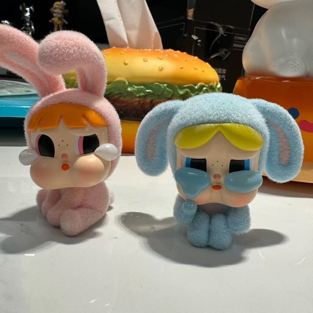POPMART泡泡瑪特 CRYBABY ×飛天小女警係列手辦創意玩具潮流禮物 IDTU | 蝦皮購物