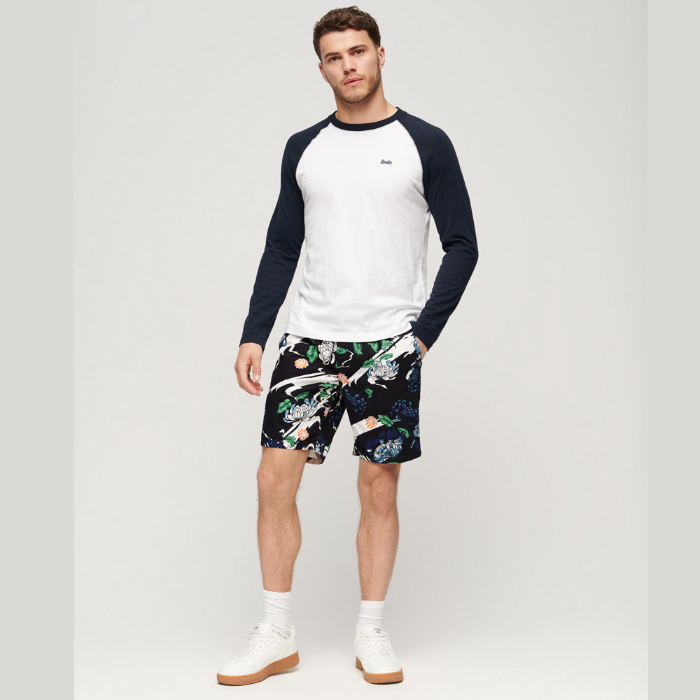 【Superdry】男裝 休閒短褲 Bermuda Short 黑 | 蝦皮購物