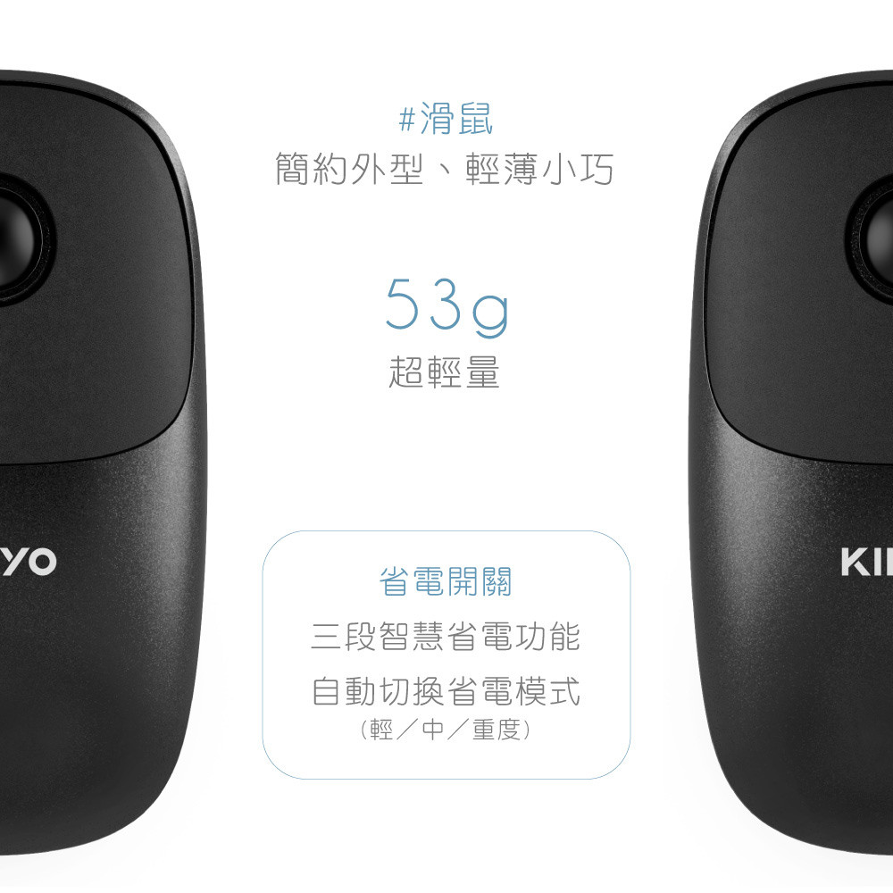 【KINYO官方直營】纖薄窄框2.4G無線圓鍵盤滑鼠組 (GKBM) 2.4G無線 110鍵 低噪音 低鍵帽 ｜一年保固 | 蝦皮購物