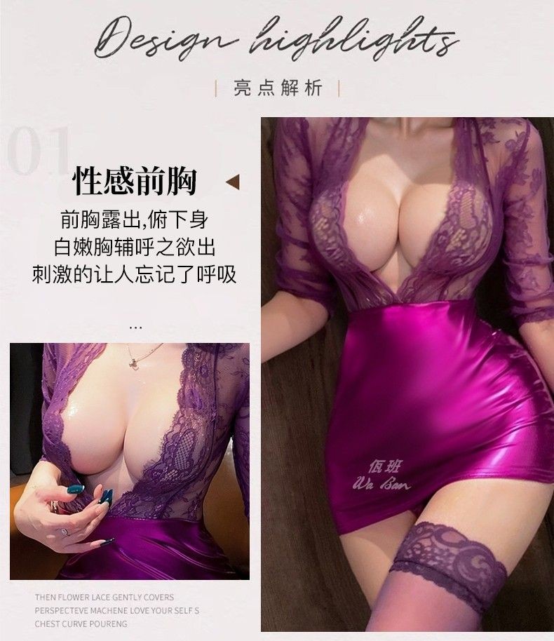 爆款熱賣 性感秘書情趣內衣製服誘惑裝激情戰袍免脫女純慾睡衣2025新款qqny IOPS | 蝦皮購物