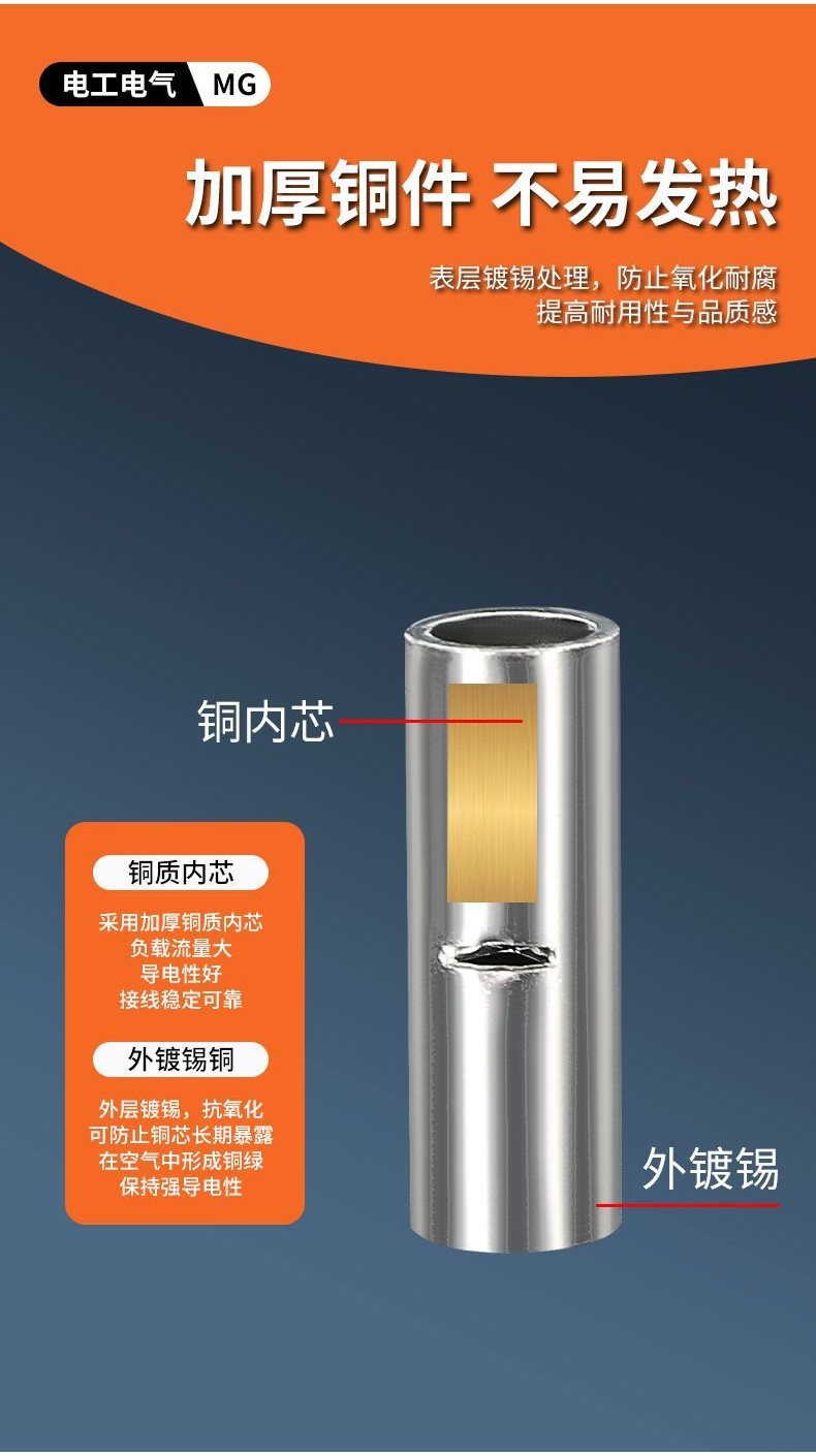 接線端子 壓接端子 電線連接器 快速接線器 快速接線端子 分線器 冷壓接端子 圓形接線端子 冷壓裸端子BV1.25/2/ | 蝦皮購物